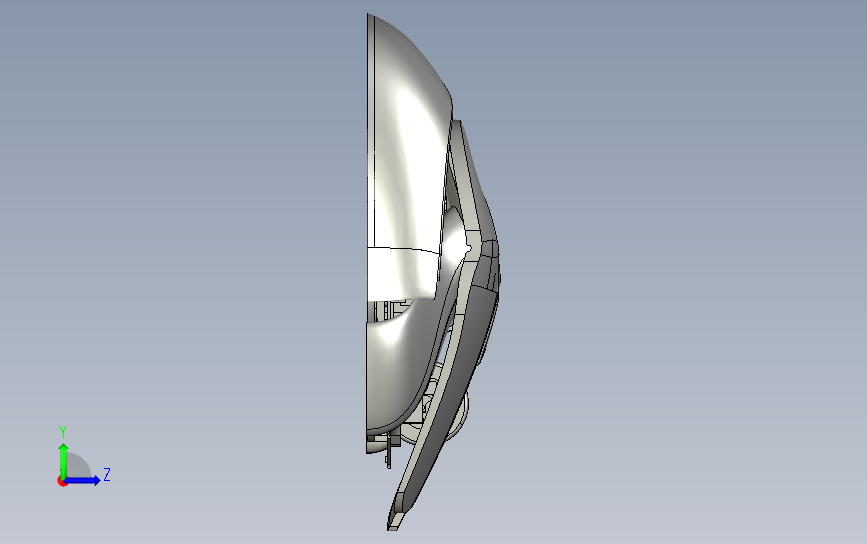 有线炫彩RGB电竞有线游戏X8鼠标_STEP_模型图纸下载 – 懒石网