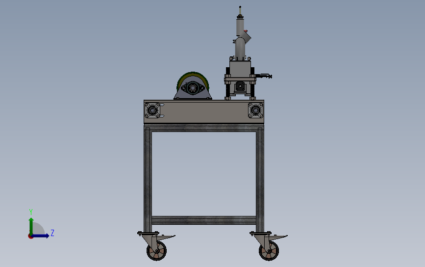工业食品加工机_SOLIDWORKS 2014_模型图纸下载 – 懒石网