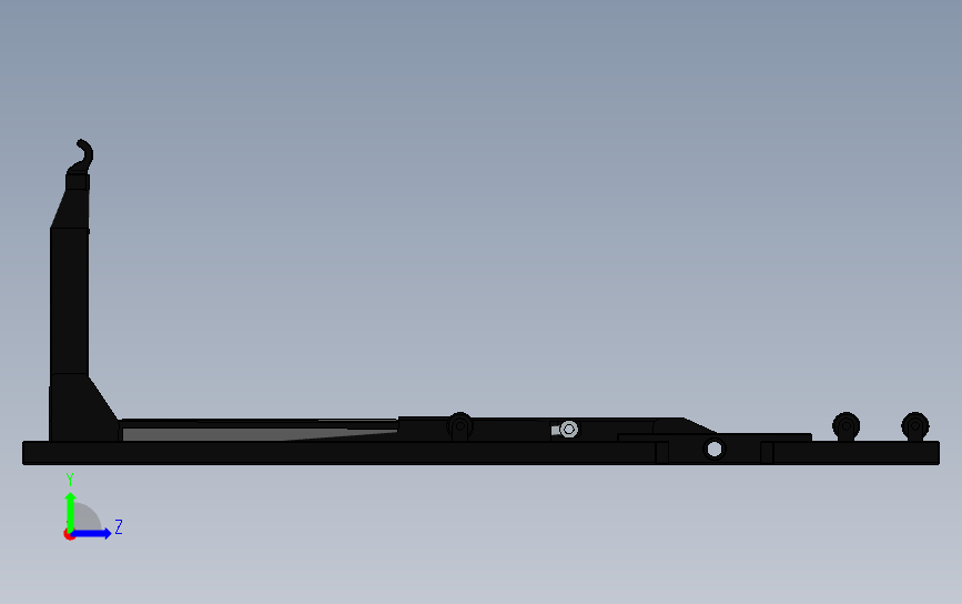 拉臂装载机_SOLIDWORKS 2016_模型图纸下载 – 懒石网