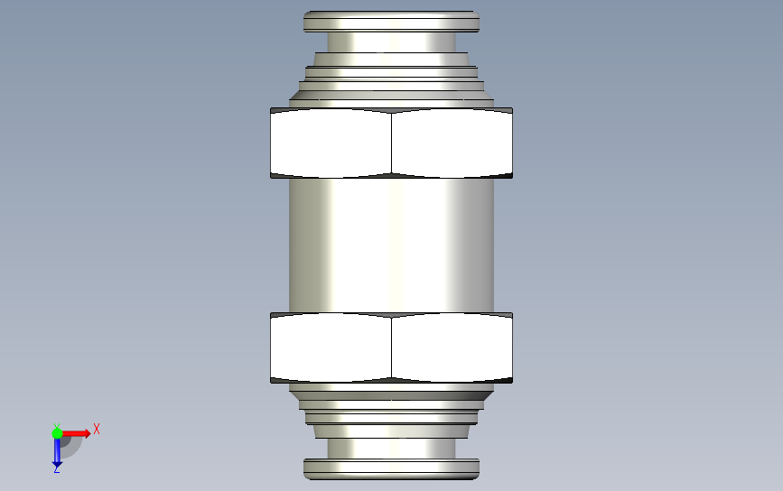 多款NPQR-H快插接头系列_STEP_模型图纸下载 – 懒石网
