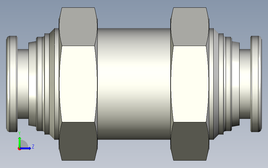 多款NPQR-H快插接头系列_STEP_模型图纸下载 – 懒石网