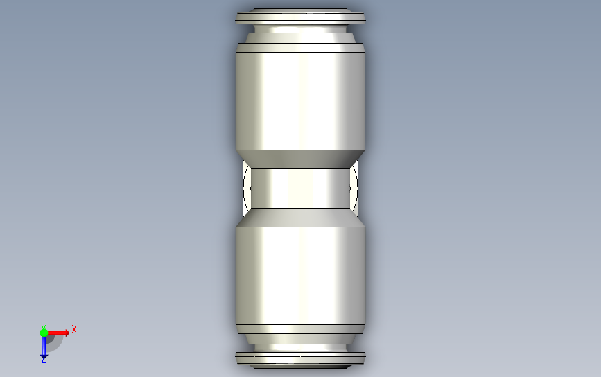 多款NPQR-T-T快插接头系列_STEP_模型图纸下载 – 懒石网
