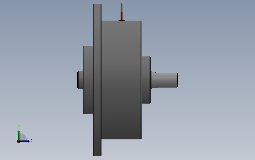 全套ZKG-YN型单出轴止口支撑微型磁粉制动器系列_SOLIDWORKS 2018_模型图纸下载 – 懒石网