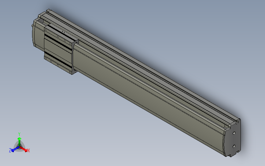 RH12-10-S600直线模组_STEP_模型图纸下载 – 懒石网