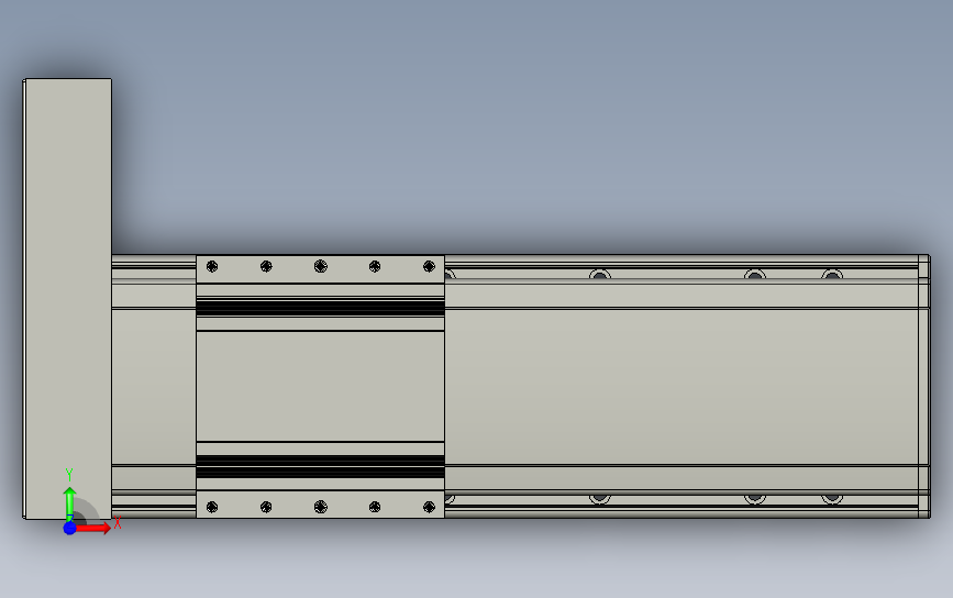 KRH17-L10-S250-C直线模组_STEP_模型图纸下载 – 懒石网