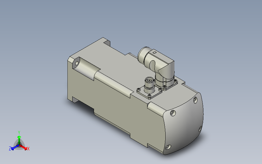 EMMS-AS-70-MK-LS-RMBFESTO伺服马达_STEP_模型图纸下载 – 懒石网