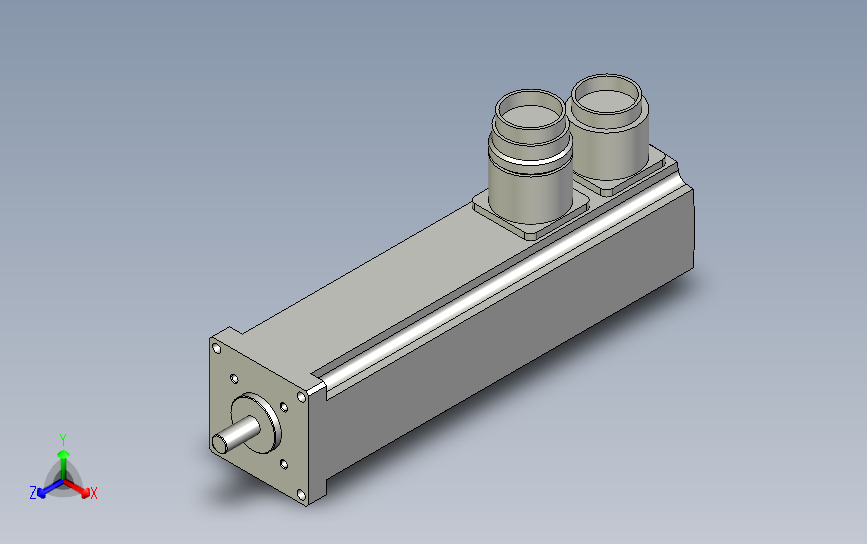 MTR-AC-55-3S-ABFESTO伺服马达_STEP_模型图纸下载 – 懒石网