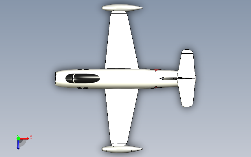 yakovlev-yak-19_STEP_模型图纸下载 – 懒石网
