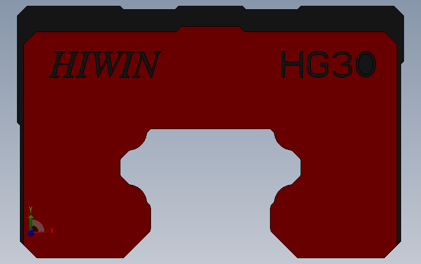 滑块HGH30CA（HIWIN）_SOLIDWORKS 2010_模型图纸下载 – 懒石网