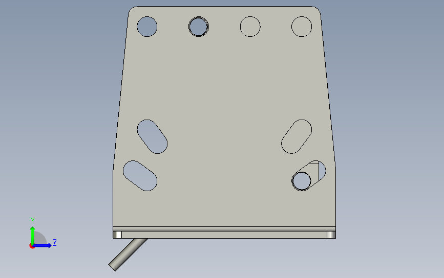 RGB颜色传感器CZ-H52系列_STEP_模型图纸下载 – 懒石网