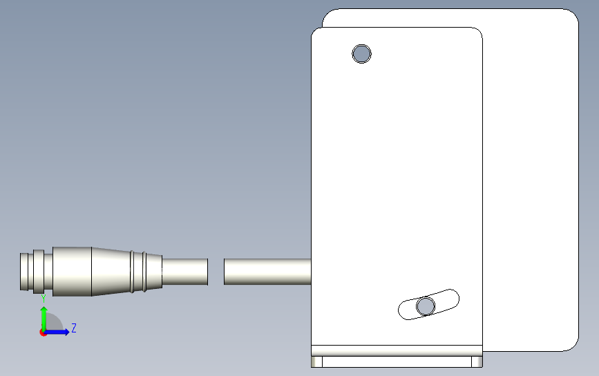 高精度激光传感器ILIL-S065-2系列_STEP_模型图纸下载 – 懒石网