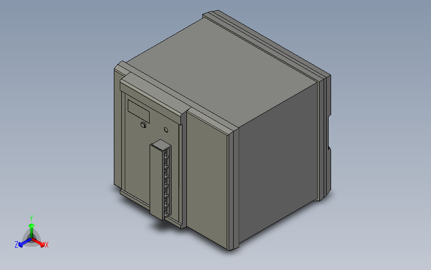 电源供给器MS2-H300系列_STEP_模型图纸下载 – 懒石网