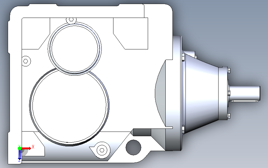 SEW伞齿轮减速器SEW_K97系列_Parasolid_模型图纸下载 – 懒石网