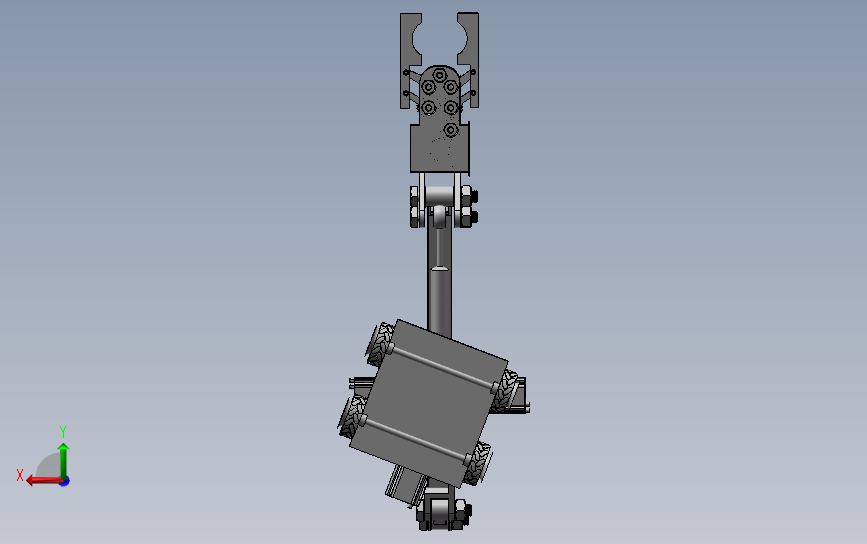 多连杆机械手（UG8.5全参数化设计、带仿真源文件）_SOLIDWORKS 2012_模型图纸下载 – 懒石网