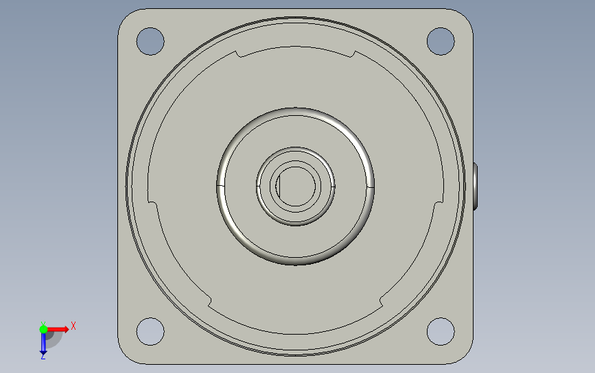 常规减速机5RK40A-A.C.S3.S4-STEP系列_STEP_模型图纸下载 – 懒石网