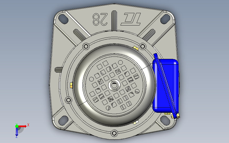 常规减速机PF28-0200-120-200S3-IGS系列_IGES_模型图纸下载 – 懒石网