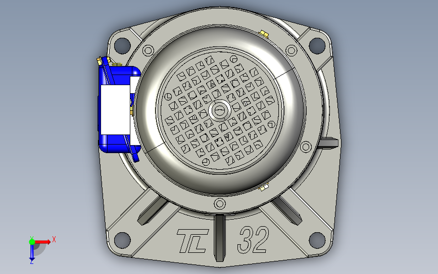 常规减速机PF32-0750-30-100S3B-IGS系列_IGES_模型图纸下载 – 懒石网