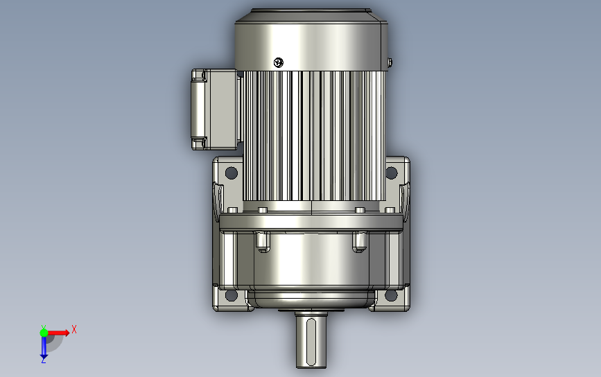 常用减速机SH13-075A系列_STEP_模型图纸下载 – 懒石网