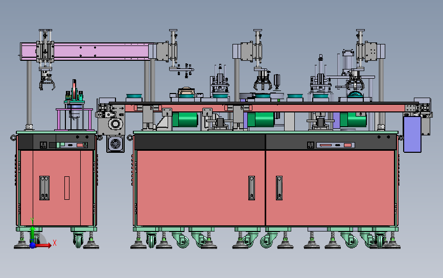铝箔杯包装线 成型包装生产线 3d模型图纸 Solidworks设计 Solidworks 2010 模型图纸下载 懒石网