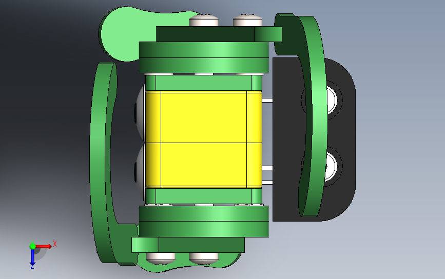 双足行走小玩具_SOLIDWORKS 2022_模型图纸下载 – 懒石网