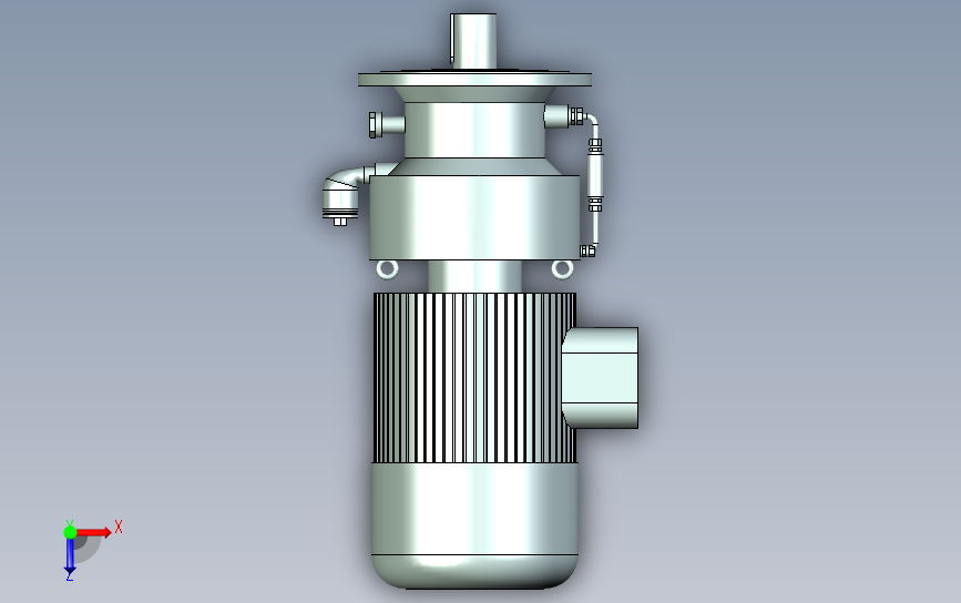 摆线针轮减速器JSJ_XLD-B_22_8180系列_Parasolid_模型图纸下载 – 懒石网