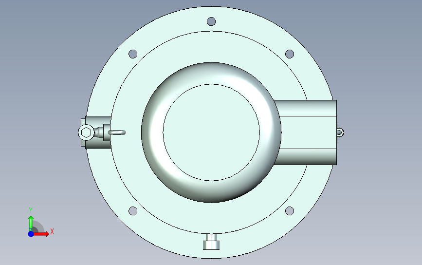 摆线针轮减速器JSJ_XLD-C_75_8270系列_Parasolid_模型图纸下载 – 懒石网