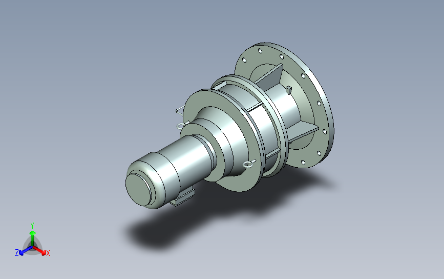 釜用立式减速器JSJ_XLY_XL11_A系列_Parasolid_模型图纸下载 – 懒石网