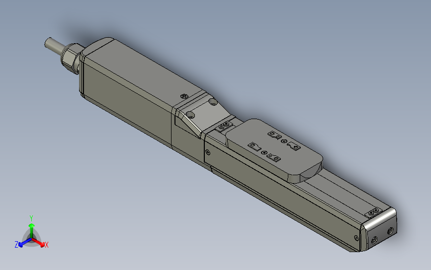 THK电动引动器KRF3直接安装TSC控制器系列_IGES_模型图纸下载 – 懒石网