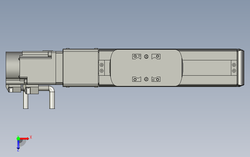 THK电动引动器KRF4直接安装TLC控制器系列_IGES_模型图纸下载 – 懒石网