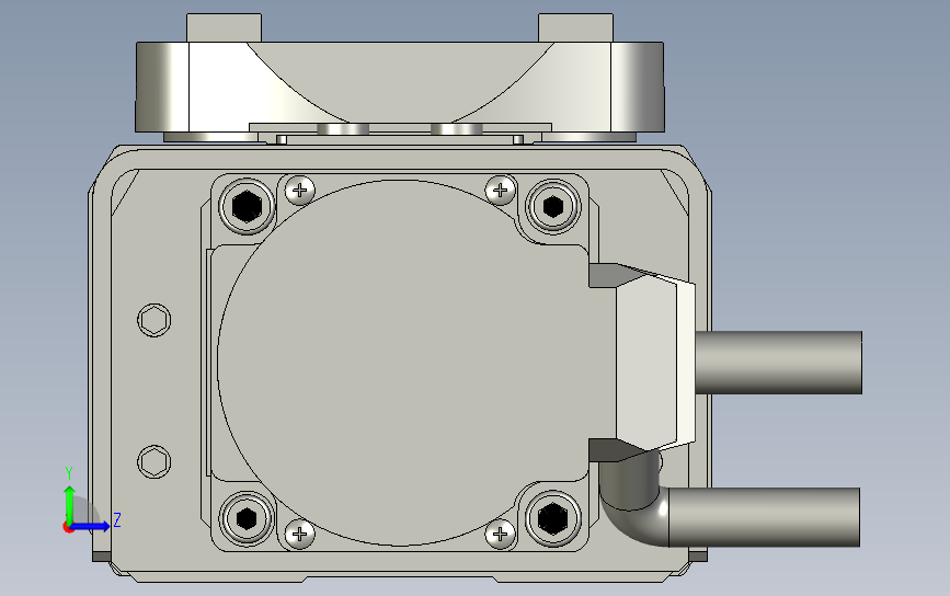 THK电动引动器KRF6直接安装THC控制器系列_IGES_模型图纸下载 – 懒石网