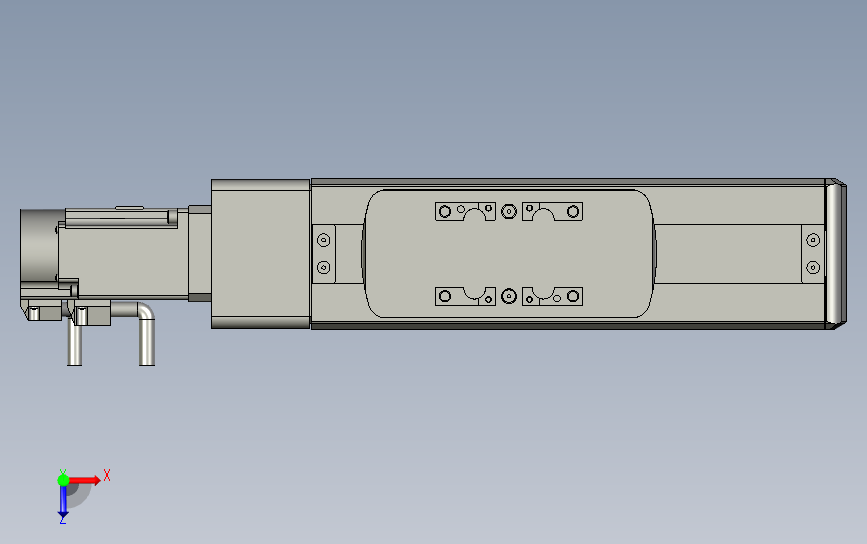 THK电动引动器KRF6直接安装THC控制器系列_IGES_模型图纸下载 – 懒石网
