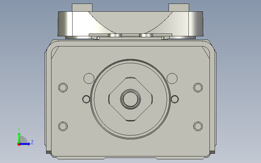 THK电动引动器KRF6直接安装系列_IGES_模型图纸下载 – 懒石网