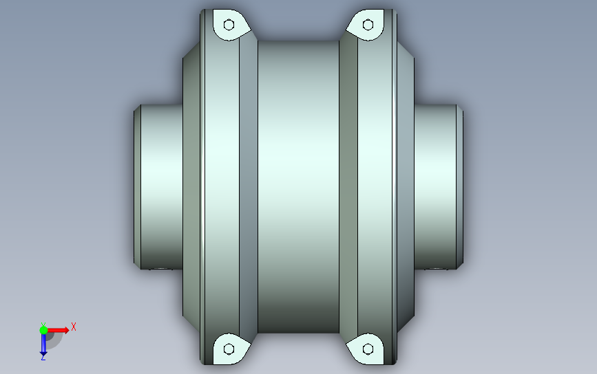 JB8869_JS2_30x47蛇形弹簧联轴器_Parasolid_模型图纸下载 – 懒石网