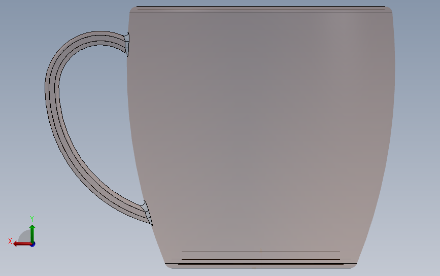 咖啡杯 Solidworks 2020 模型图纸下载 懒石网