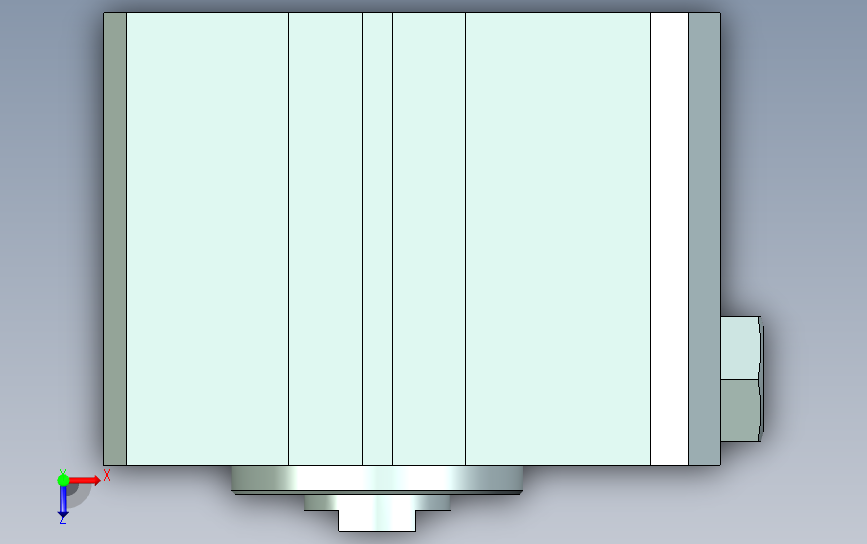 GCFBJCX-BJX-B_63_30_0标准紧凑型气缸_Parasolid_模型图纸下载 – 懒石网