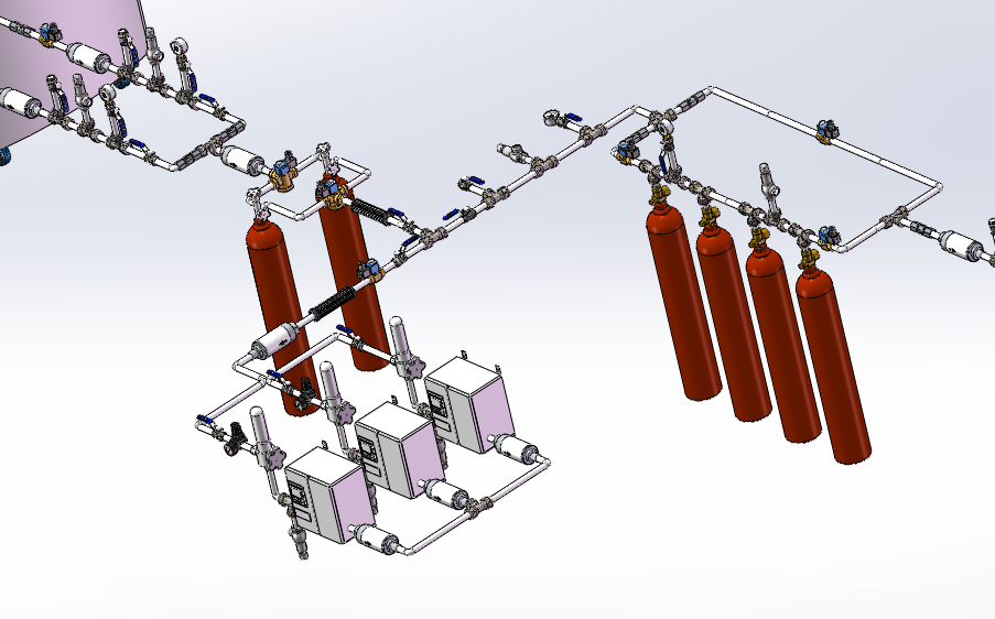 制氢系统_SOLIDWORKS 2020_模型图纸下载 – 懒石网