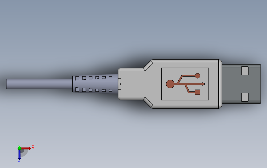 USB_SOLIDWORKS 2019_模型图纸下载 – 懒石网