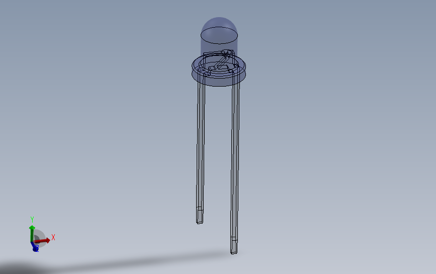LED灯模型_SOLIDWORKS 2016_模型图纸下载 – 懒石网