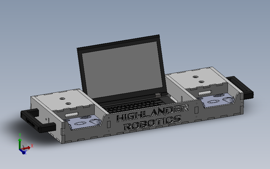 FRC驱动控制台_SOLIDWORKS 2021_模型图纸下载 – 懒石网
