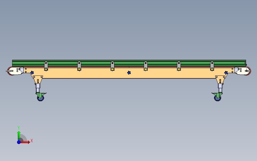 传送带 Solidworks 2012 模型图纸下载 懒石网