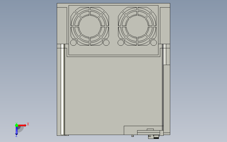 三菱直驱电机j4-700b-rj_b_stp_STEP_模型图纸下载 – 懒石网