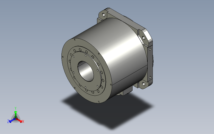 三菱直驱电机tm-rfm018e20_a_stp_STEP_模型图纸下载 – 懒石网