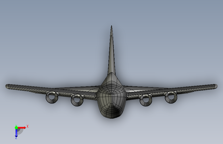 飞机_IGES _模型图纸下载 – 懒石网