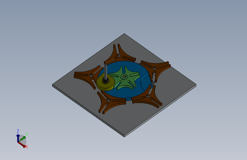 装配体 间歇轮 Solidworks 2013 模型图纸下载 懒石网