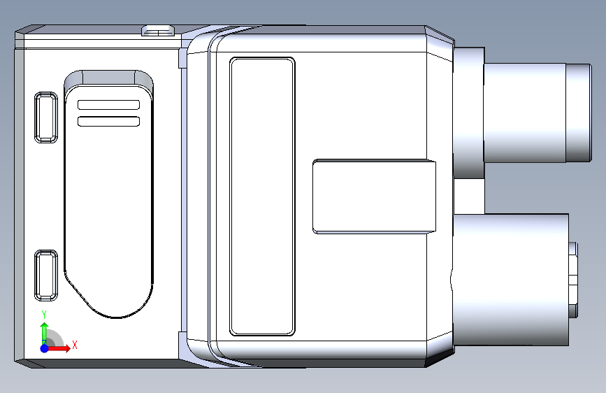基恩士读码器SR-X300_ROATING_IGES_模型图纸下载 – 懒石网