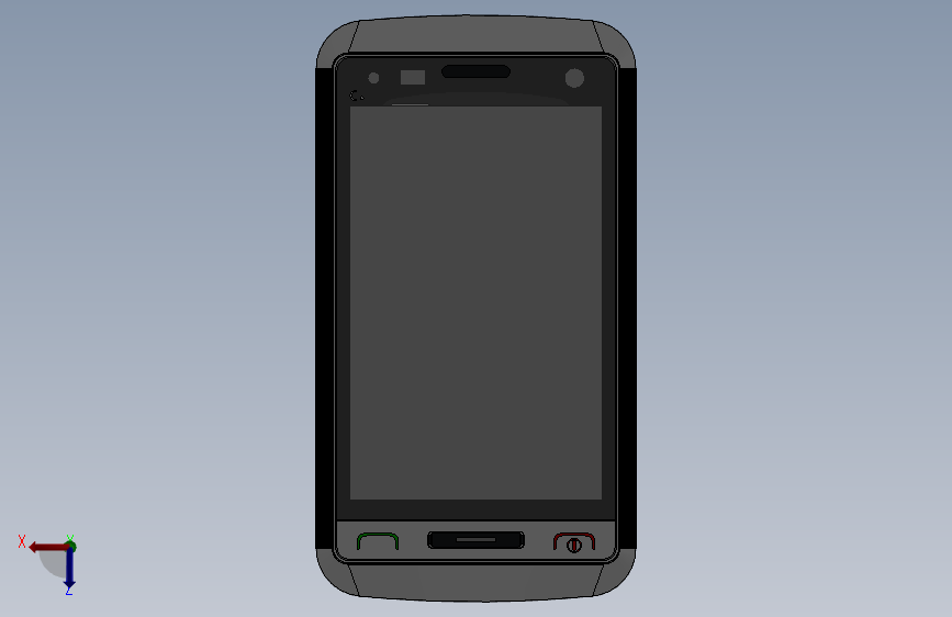 诺基亚C6-01_SOLIDWORKS 2012_模型图纸下载 – 懒石网