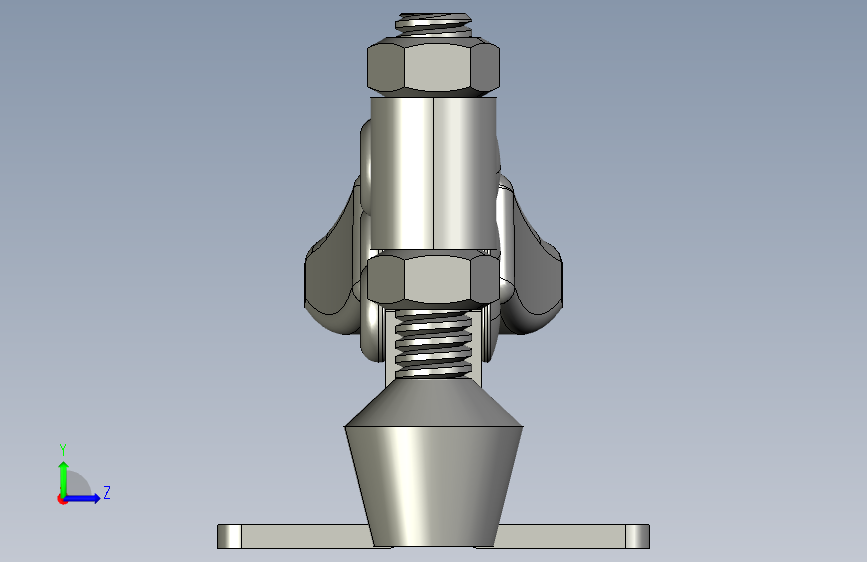 CH-201-BS快速夹钳_STEP_模型图纸下载 – 懒石网