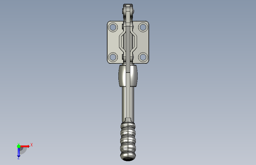 CH-304-EML快速夹钳_STEP_模型图纸下载 – 懒石网