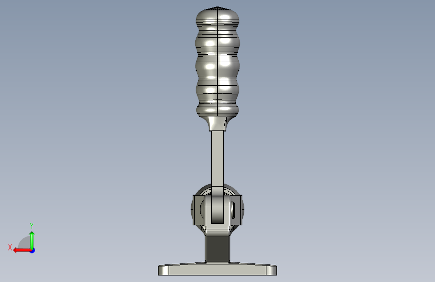CH-305-EM快速夹钳_STEP_模型图纸下载 – 懒石网