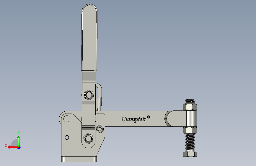 CH-10249快速夹钳_STEP_模型图纸下载 – 懒石网